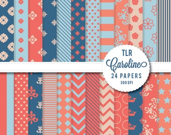 Light Blue Chevron - Etsy