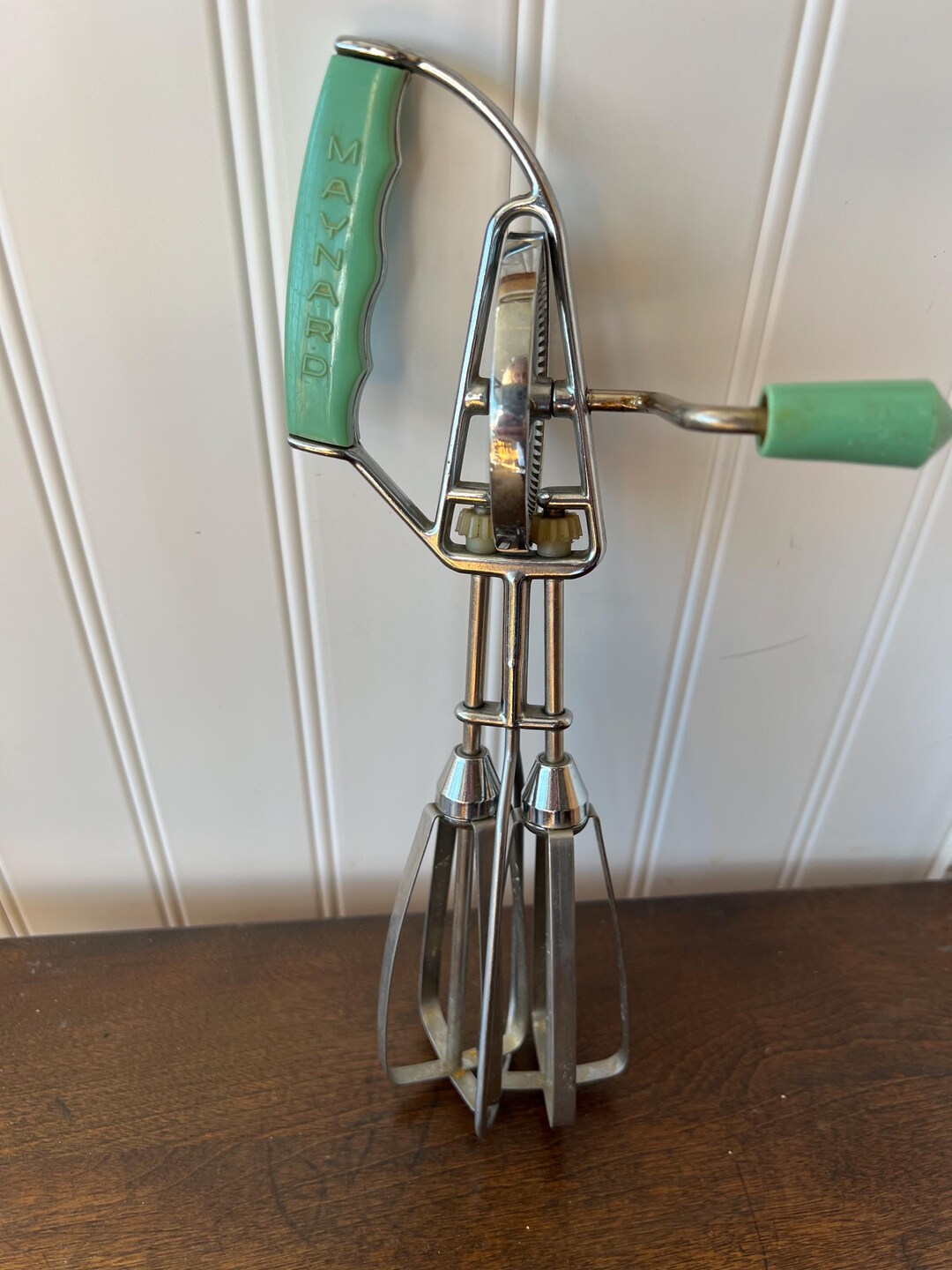 Vintage Maynard Hand Mixer/egg Beater - Etsy
