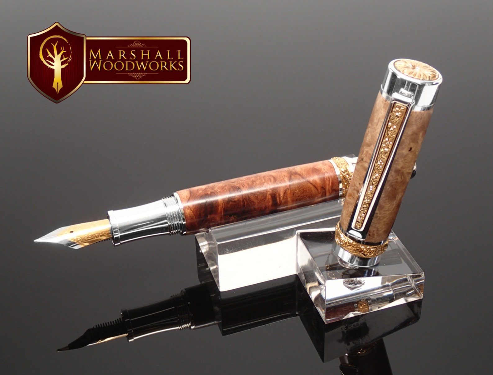 Handmade Fountain Pen Wood Pen Custom Pen Wood Pens - Etsy