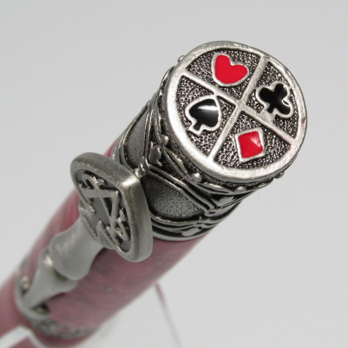 Card Player Poker Theme Wood Pen - Etsy