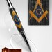 Masonic Emblem Wood Pen - Etsy