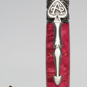 Card Player Poker Theme Wood Pen - Etsy