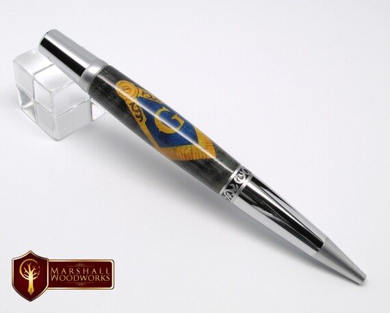 Masonic Emblem Wood Pen | Etsy