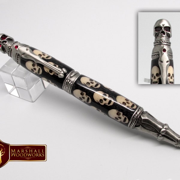 Skull Pen - Etsy