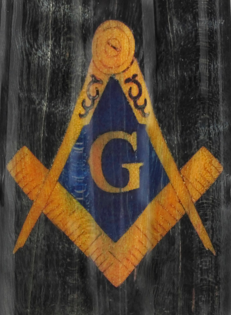 Masonic Emblem Wood Pen - Etsy