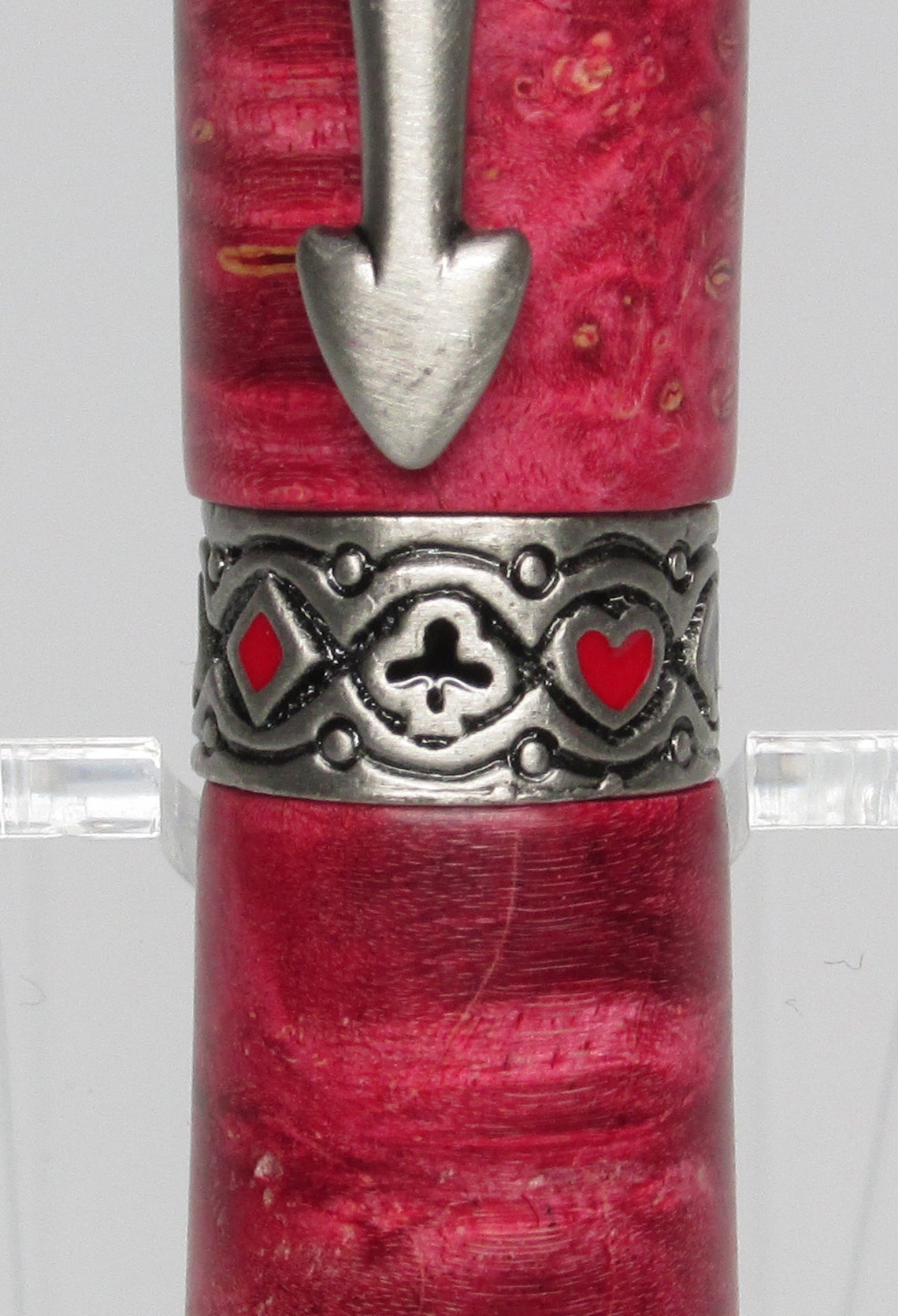 Card Player Poker Theme Wood Pen - Etsy