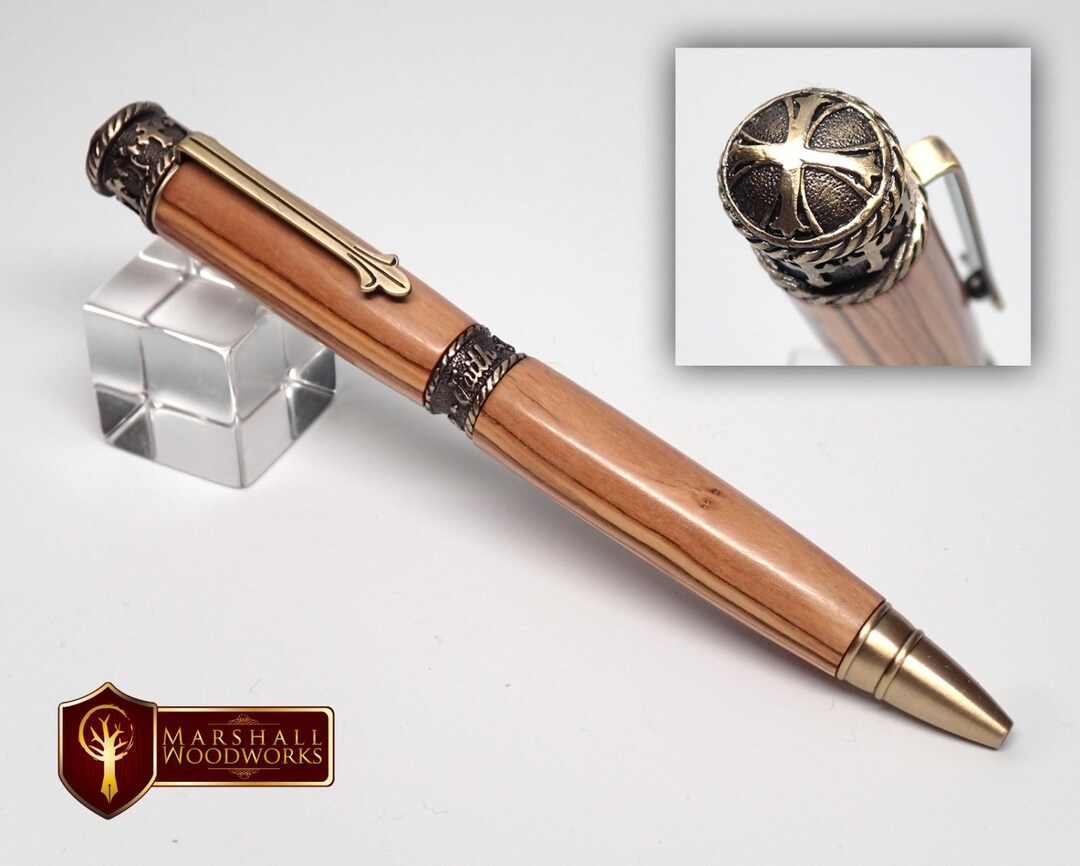 Wood Pen With Faith / Hope / Love Design - Handmade Pen - Religious ...