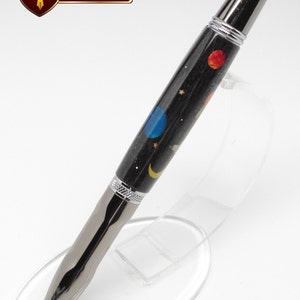 Hand Crafted Space Scene Wood Fisher Space Pen - Etsy
