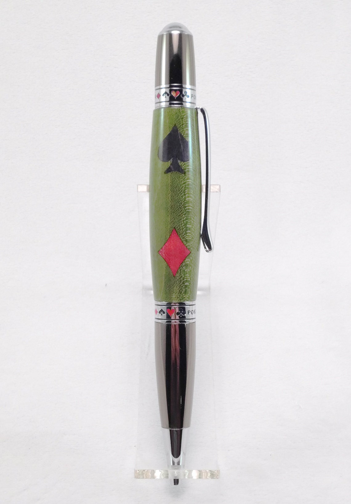 Custom Crafted Poker Theme Pen | Etsy