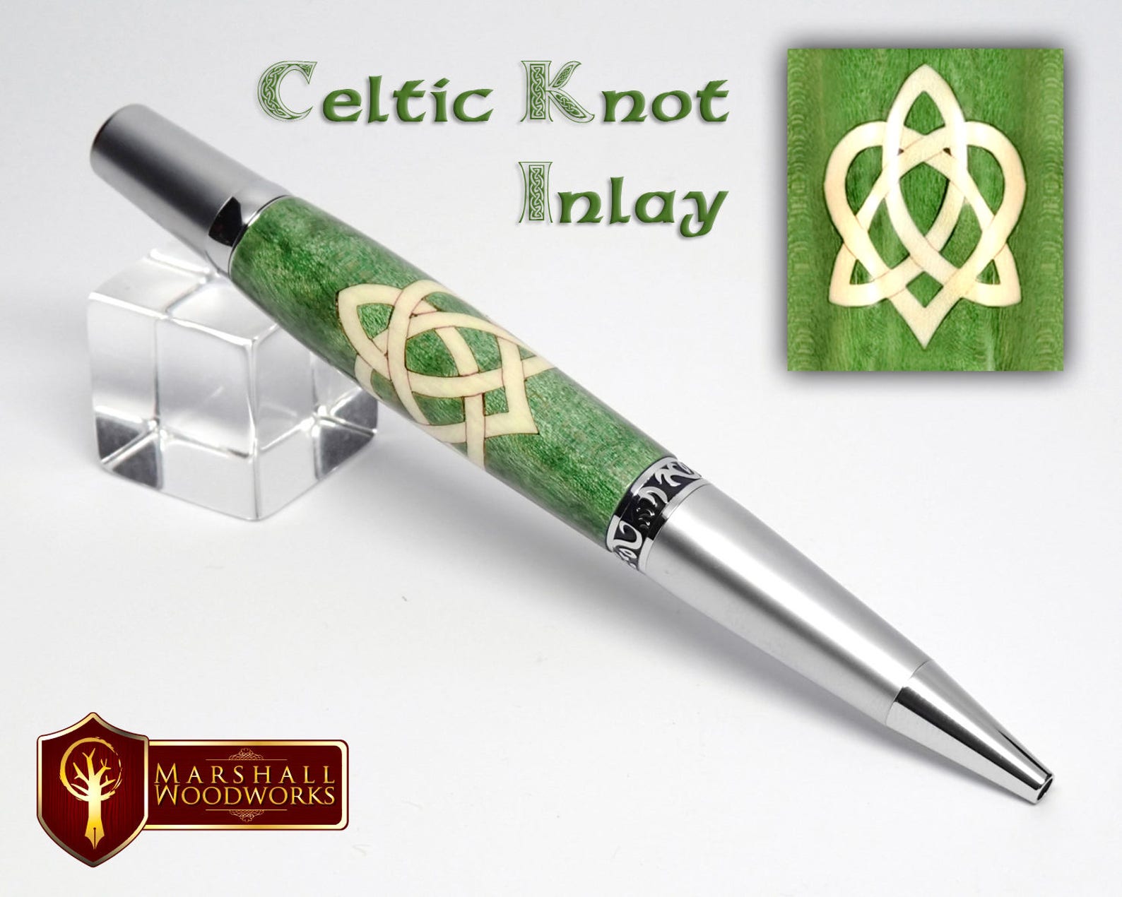 Celtic Knot Pen Irish Theme Wood Pen Celtic Pen Irish Pen | Etsy Canada