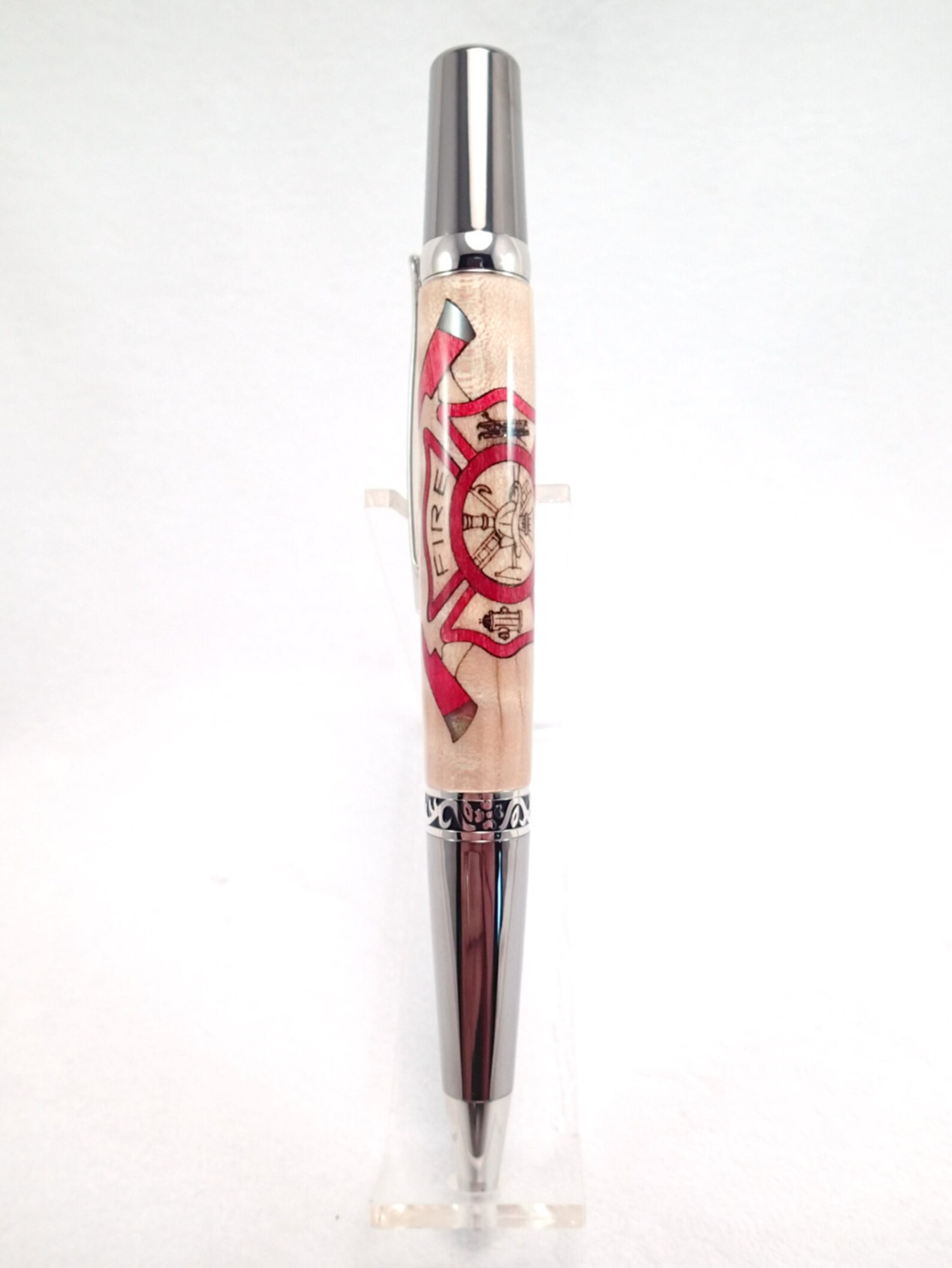 Hand Crafted Fire and Rescue Pen - Etsy