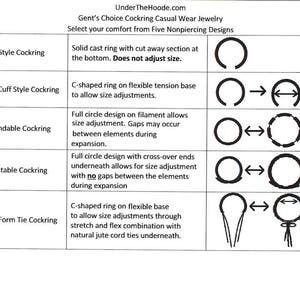 Glans Ring Frenum Ring Cock Ring Cockring Adjustable Penis - Etsy