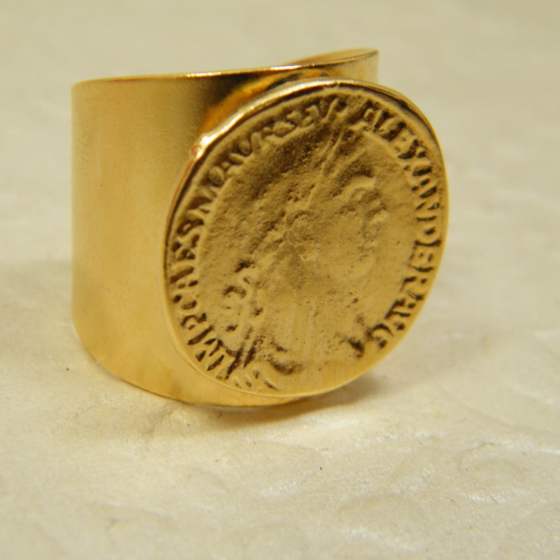 Alexander the Great Gold Ring - Etsy