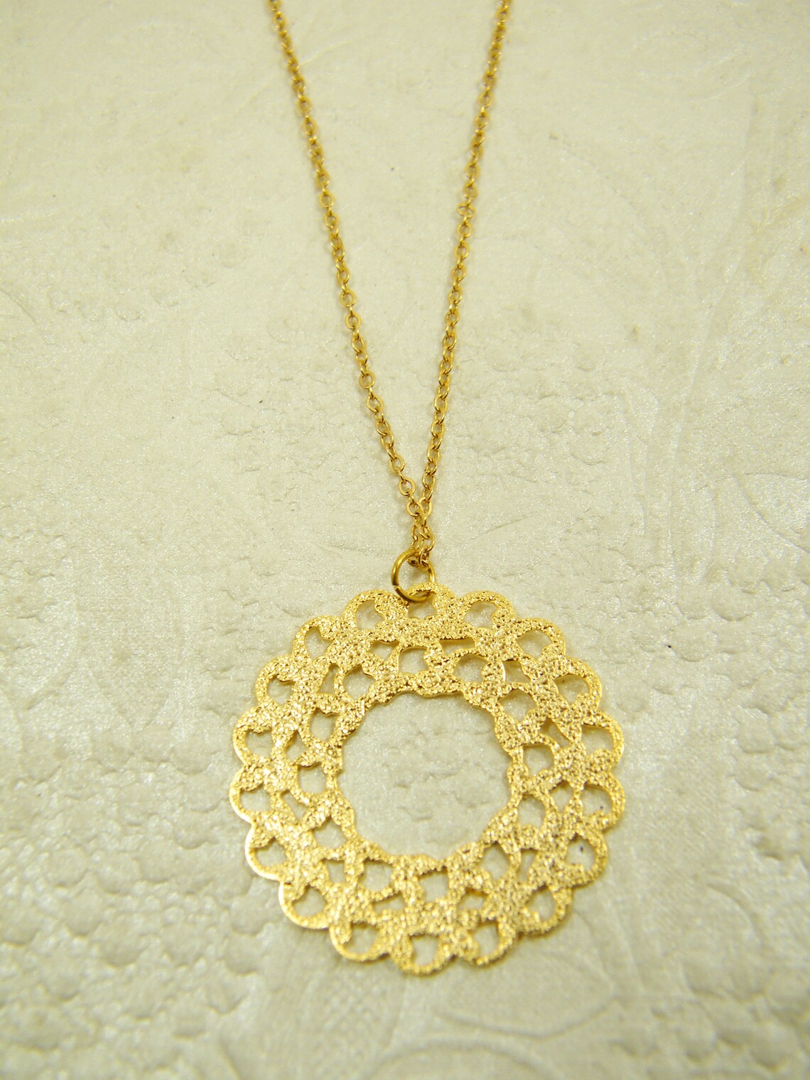 Collier rempli d'or pendentif plaqué or pendentif en - Etsy France