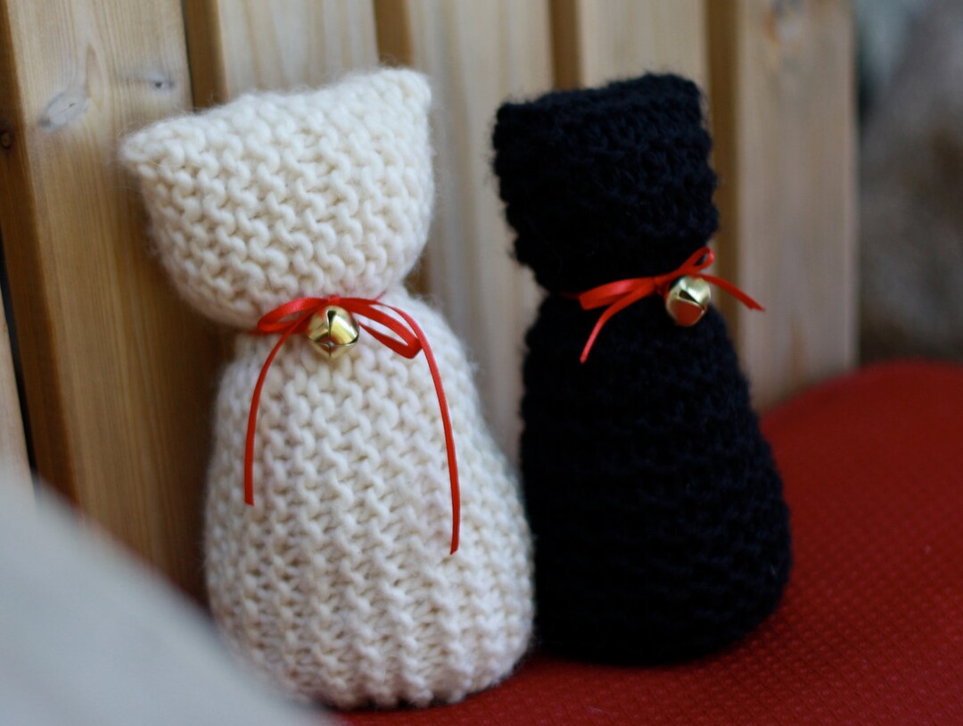 Knitty Kitty Learn to Knit Kit - Etsy