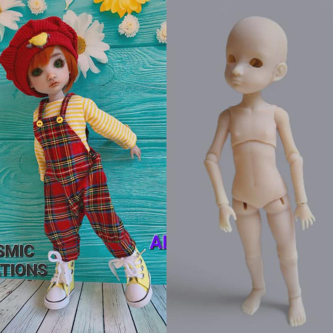 BJD Resin BLANK Doll Bella/alan Design From Cosmic Creations, My Own ...