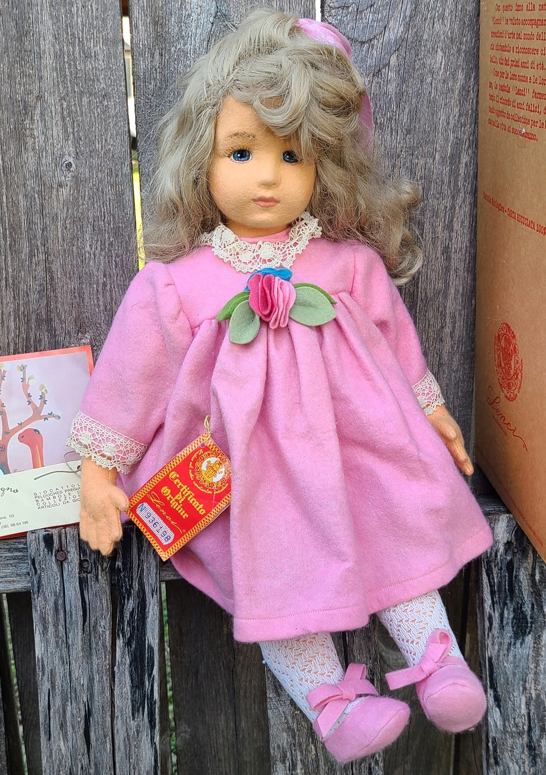 LENCI "kim" Felt Collectors Doll Original Box & COA - Limited # 936198 ...