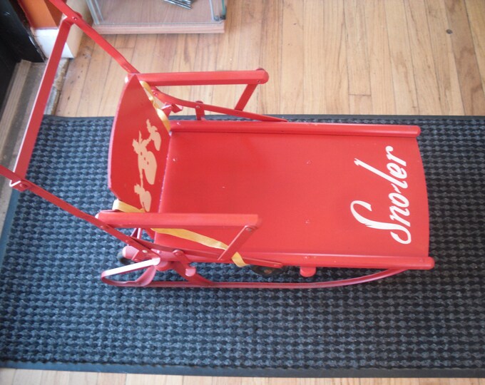 Vintage 1950s Sno Ler Stroller Sled Combo Cool - Etsy