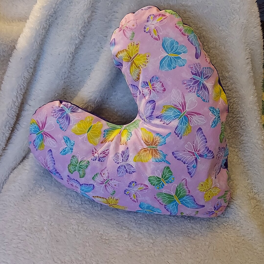SALE Breast Cancer PILLOW Mastectomy Lg Heart Pillow Breast Surgery ...