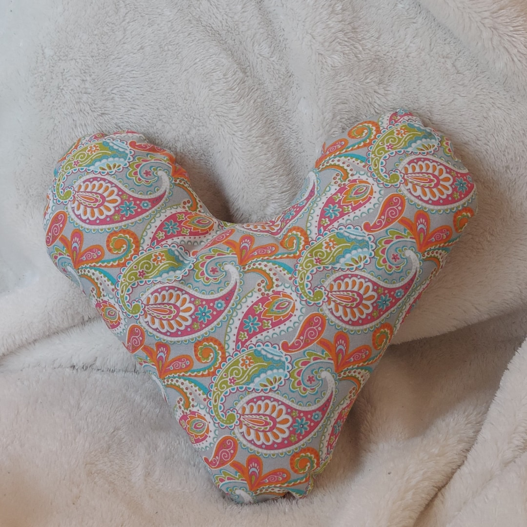 Breast Cancer PILLOW Mastectomy Medium Heart Pillow Breast Surgery ...