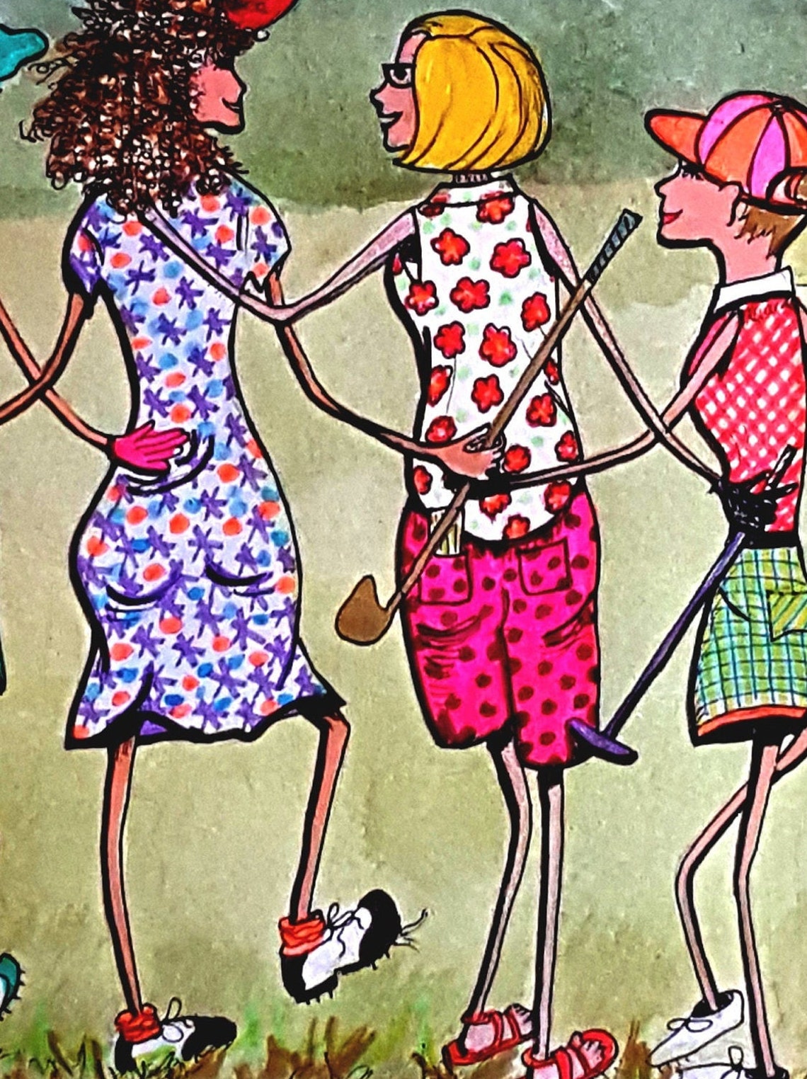 Buy Golf Gift for Women Women Golf Gift Friends Golf Print Golf Ladies ...