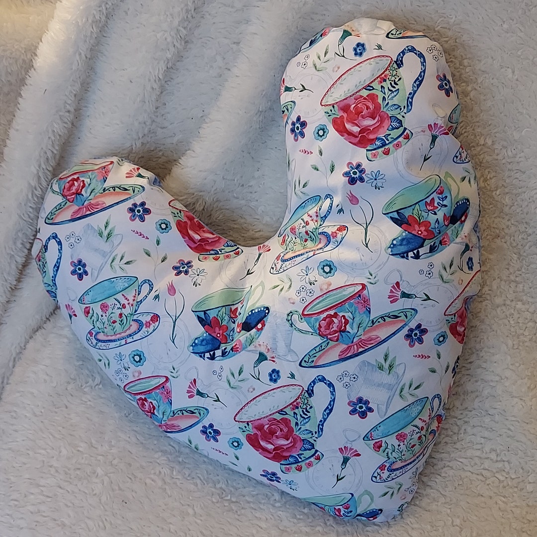 Pillow Mastectomy Breast Cancer PILLOW Lg Heart Breast Surgery Cushion ...