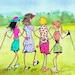Golf Girls Gift Mini Art Print Free Shipping Women Who Golf Girls Gift ...