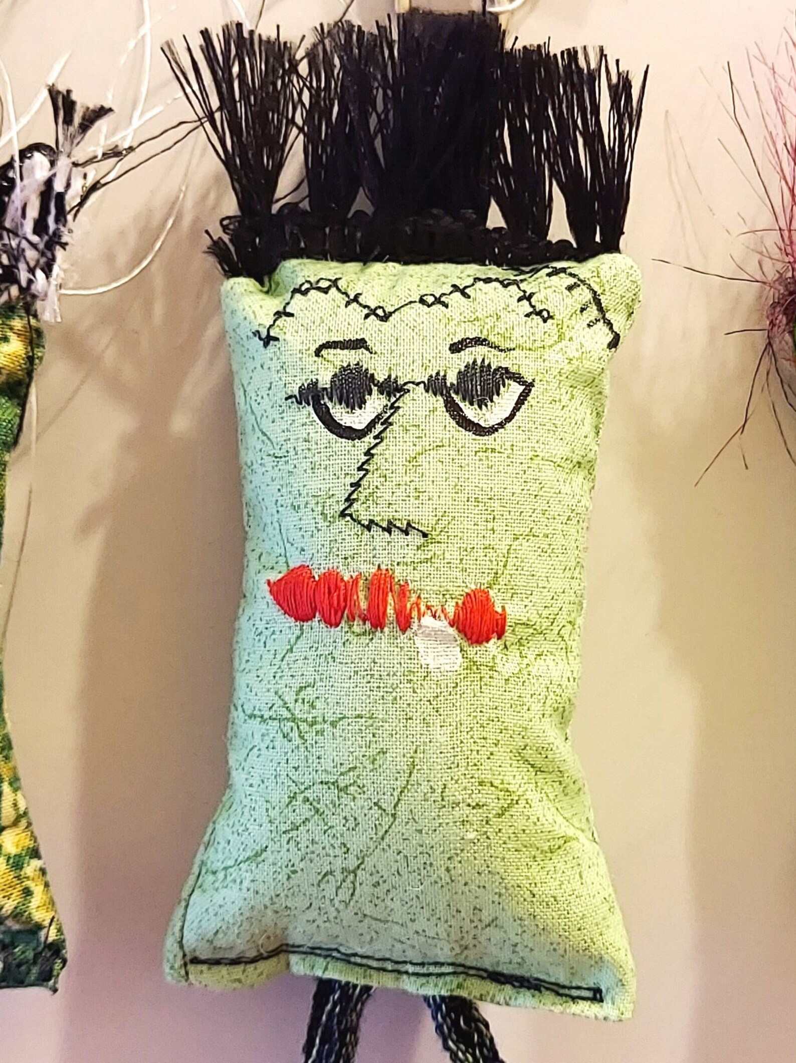 Monster Doll Cute Creepy Charm Trio 3 Monster Charms Monster Keychains ...