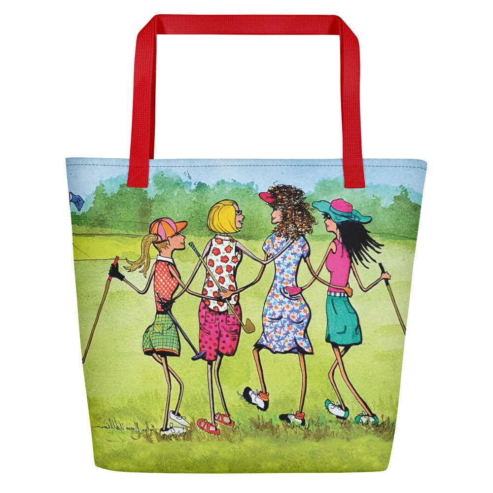 Golf Gift for Women Golfers Tote Bag USA Only Beach Bag Golf - Etsy