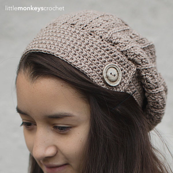 Crochet Button Hat - Etsy