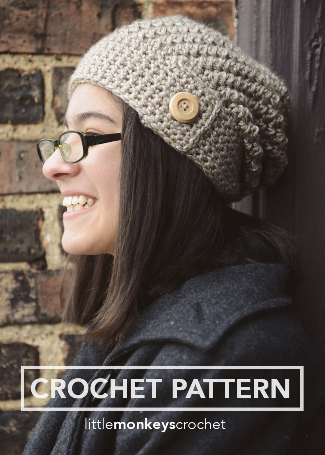 Slouch Hat & Cowl Set Crochet Pattern - 2 Patterns in 1! (the Sandy ...