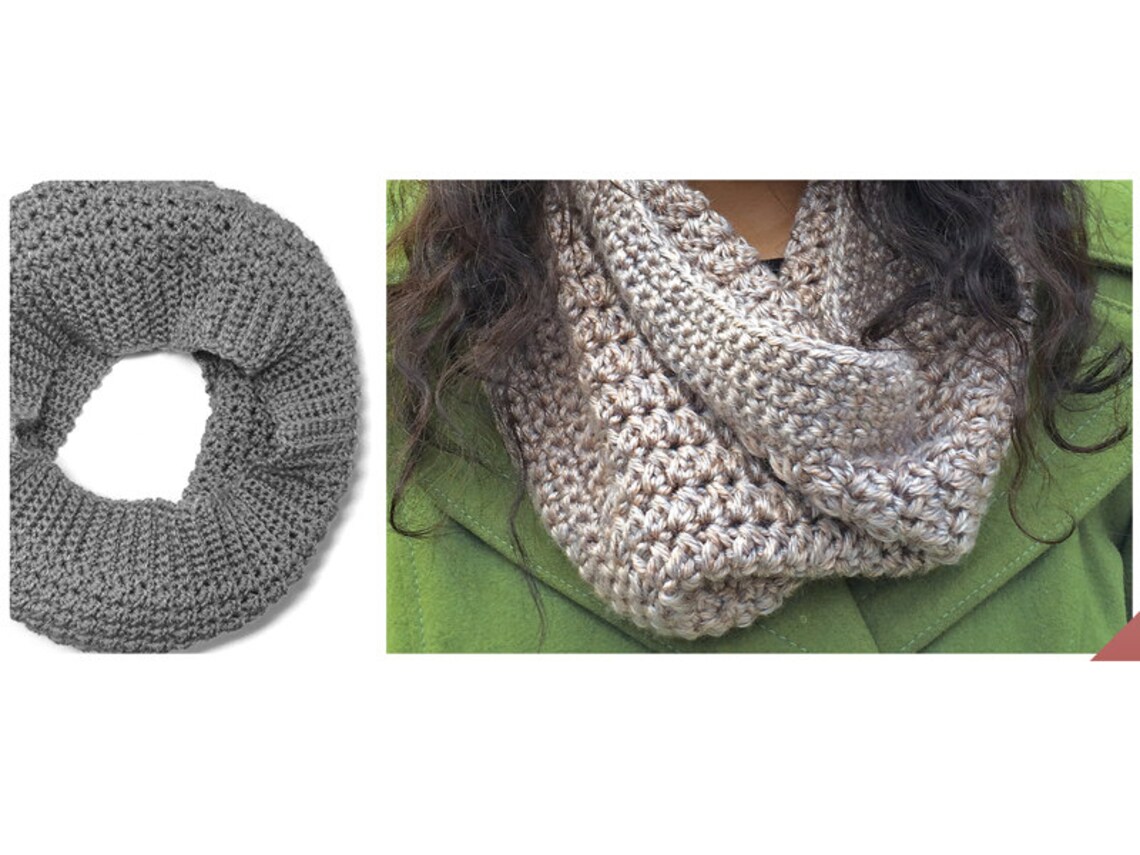 Cowl Crochet Patterns - 8 Pattern E-book by Little Monkeys Crochet ...