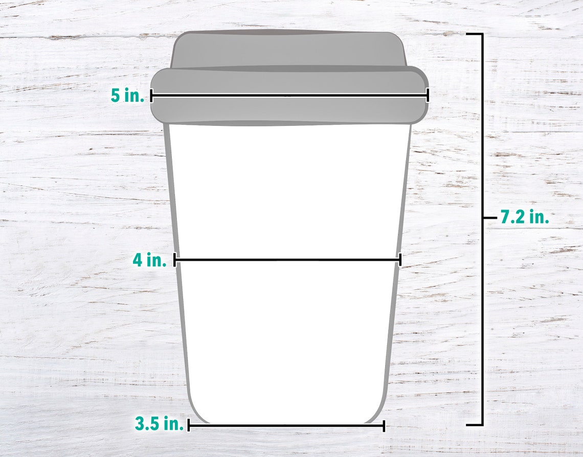 PRINTABLE: Cup Cozy Template, 3 Coordinating Designs for Printable ...