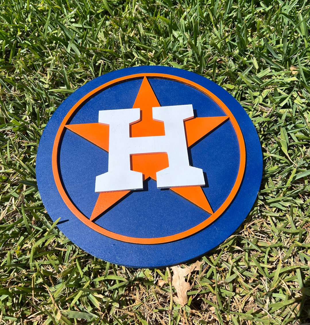 Houston Astros Laser Engraved Layered Art - Etsy