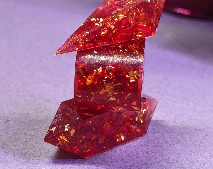 Alternate Shape D4 | Multiple Shapes | Set of 3 | TTRPG | Sharp-edged ...