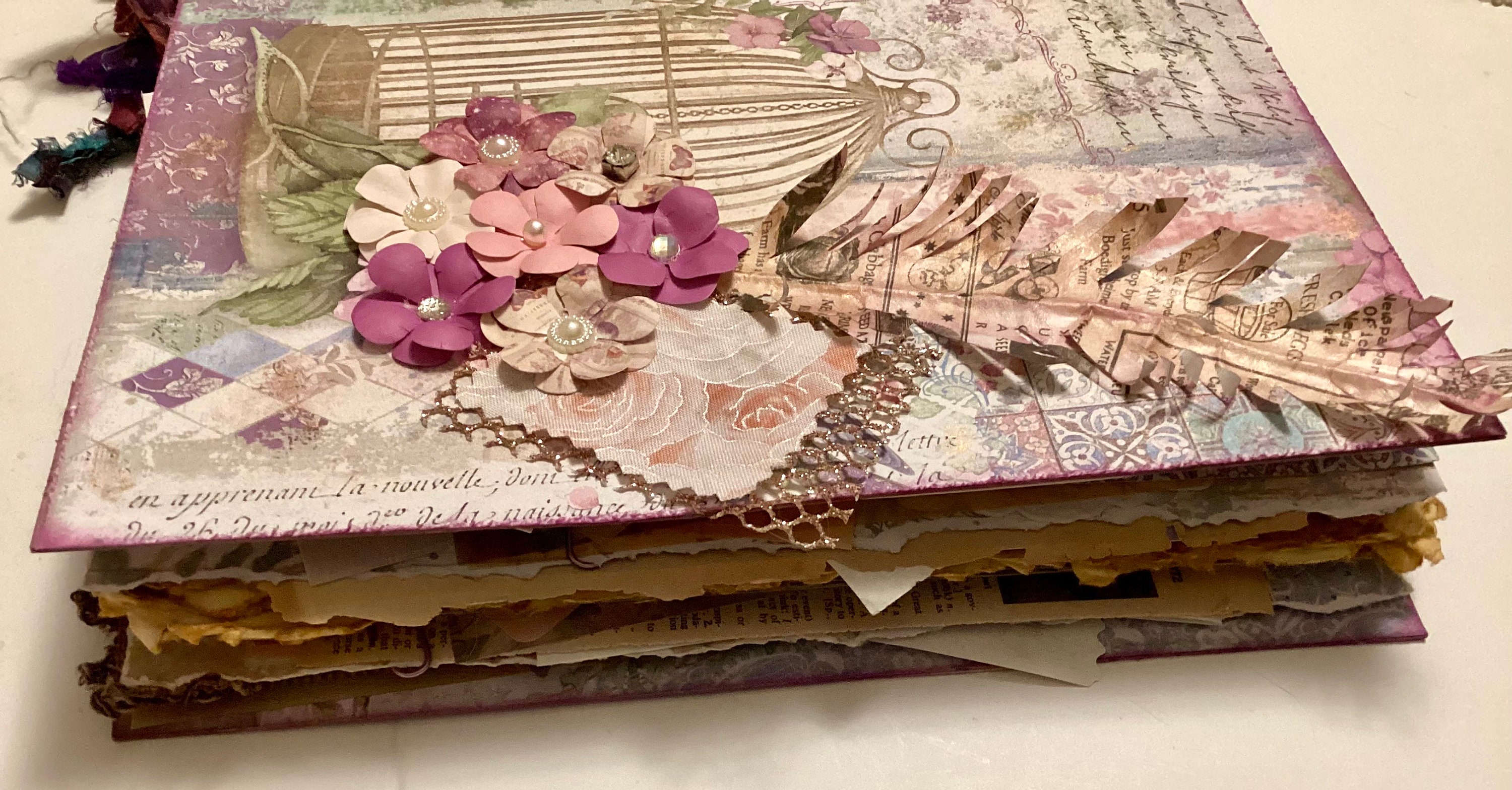 Where Flowers Bloom Beautiful Junk Journal, One Signature. - Etsy