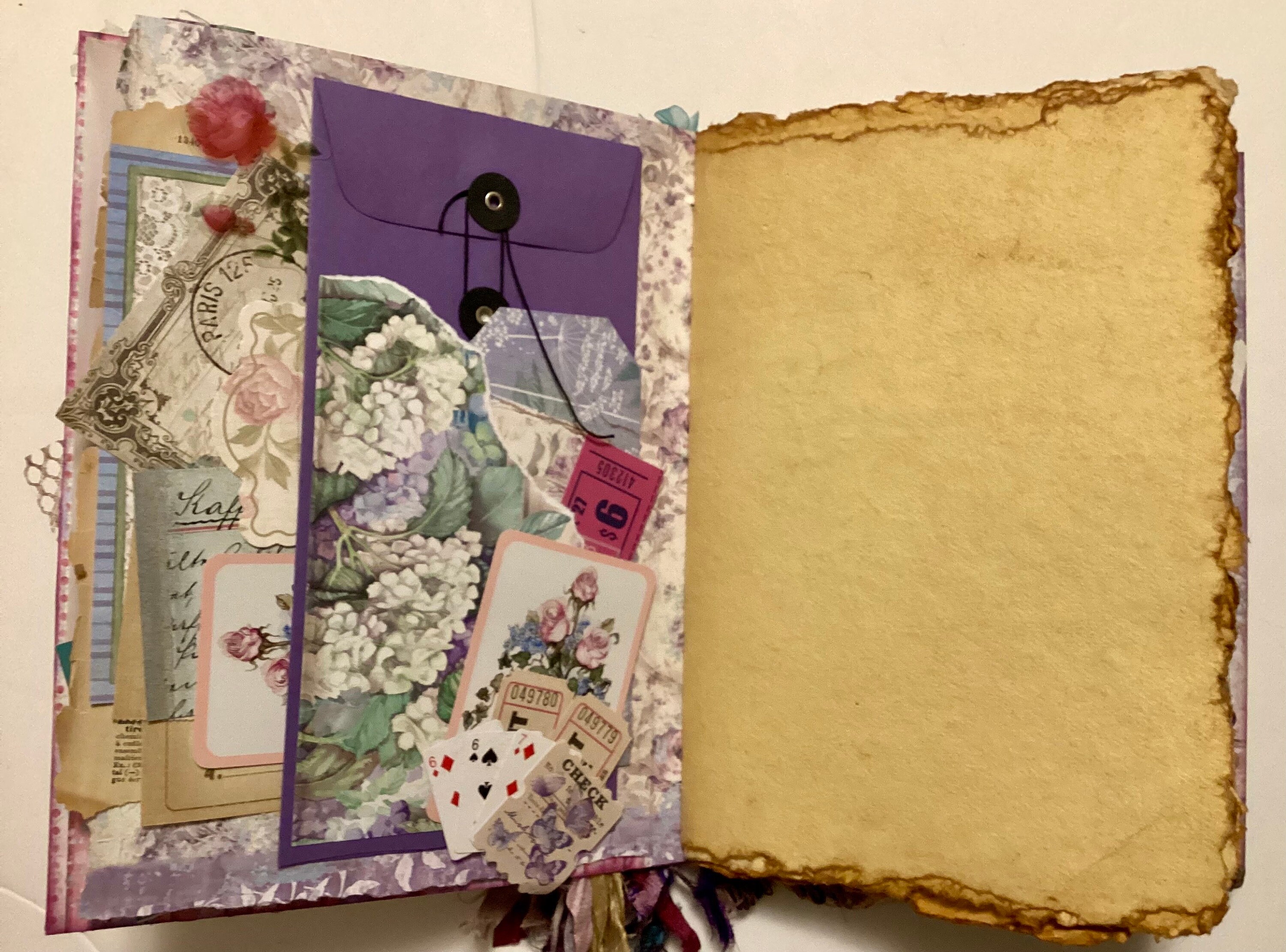 Where Flowers Bloom Beautiful Junk Journal, One Signature. - Etsy