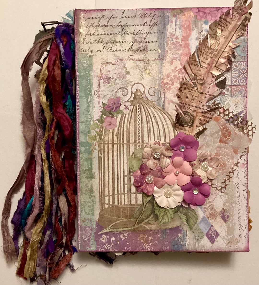 Where Flowers Bloom Beautiful Junk Journal, One Signature. - Etsy
