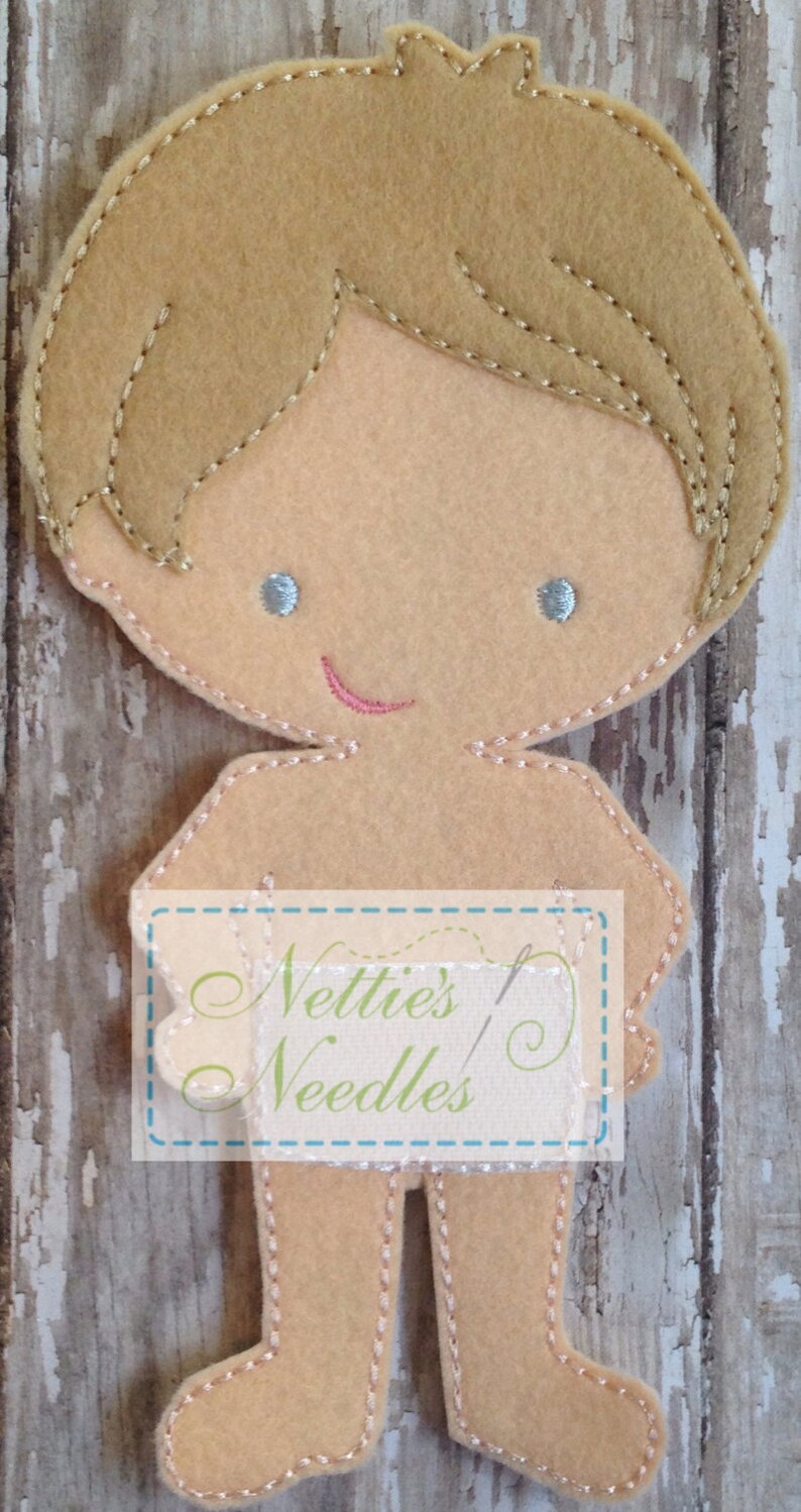 Felt Patrick Doll - Etsy