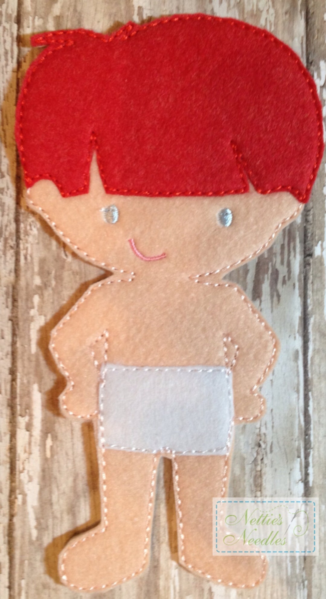 Felt Benjamin Doll - Etsy