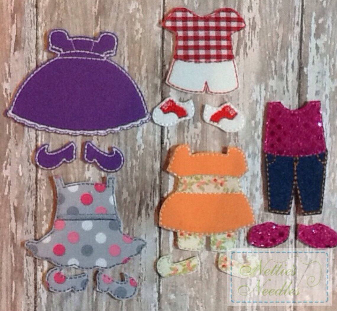 Felt Girl Doll Starter Set - Etsy