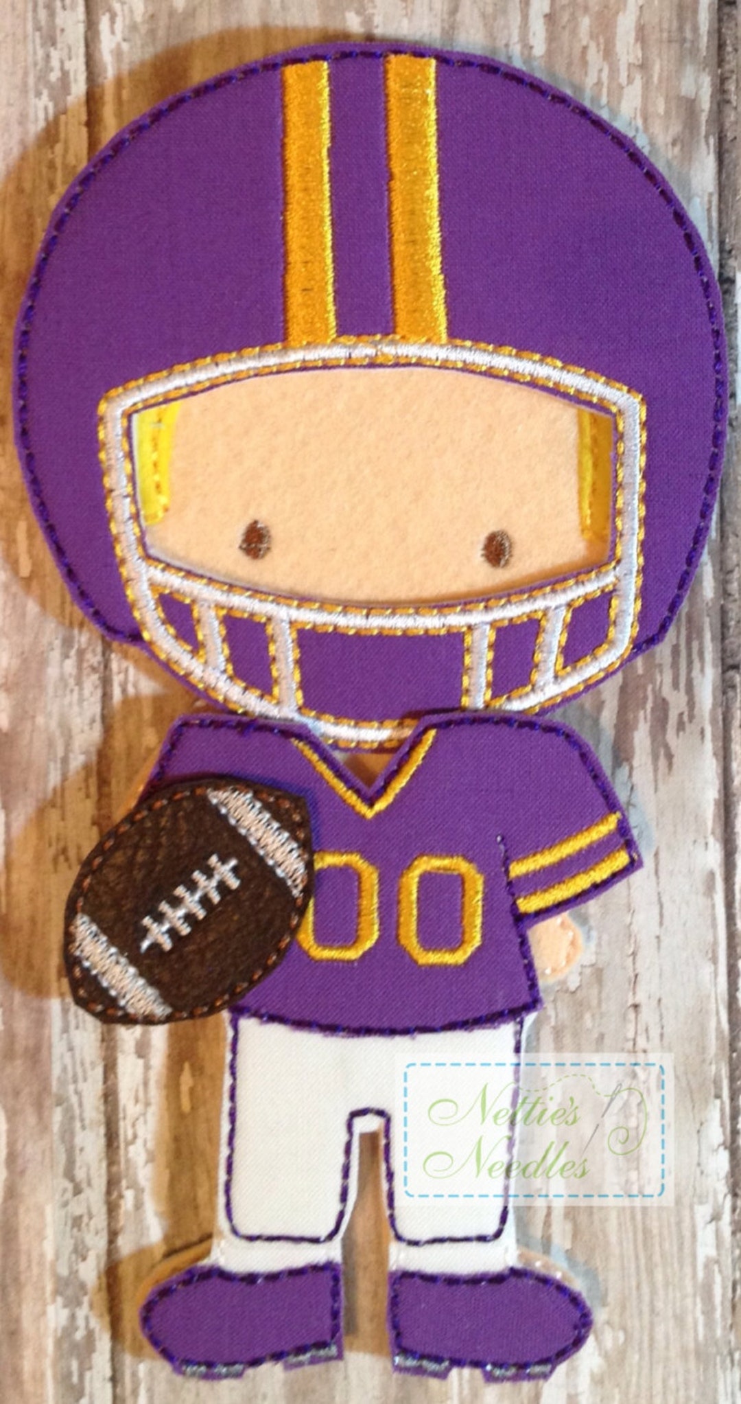 The QB: Felt Doll Football Outfit - Etsy