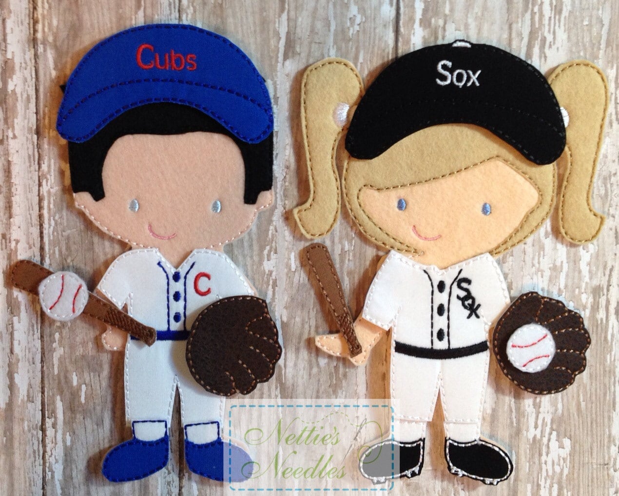 Batter Up: Felt Doll Baseball OR Softball Uniforms With Accessories - Etsy