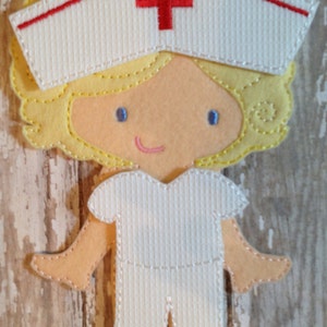 Community Helpers: Nurse OR Doctor Dress up Outfits for Felt Doll - Etsy