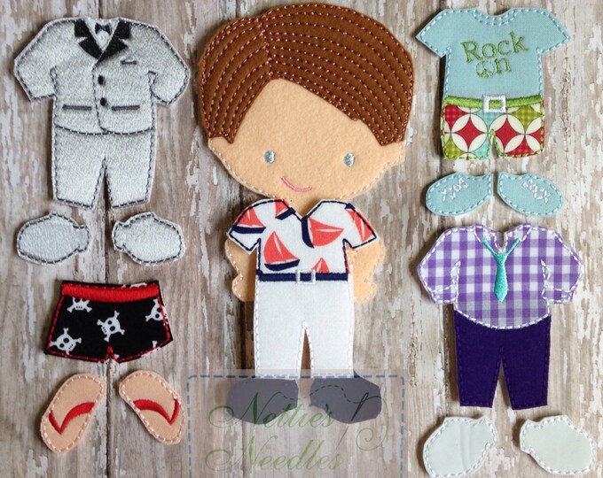 Felt Boy Doll Starter Set - Etsy