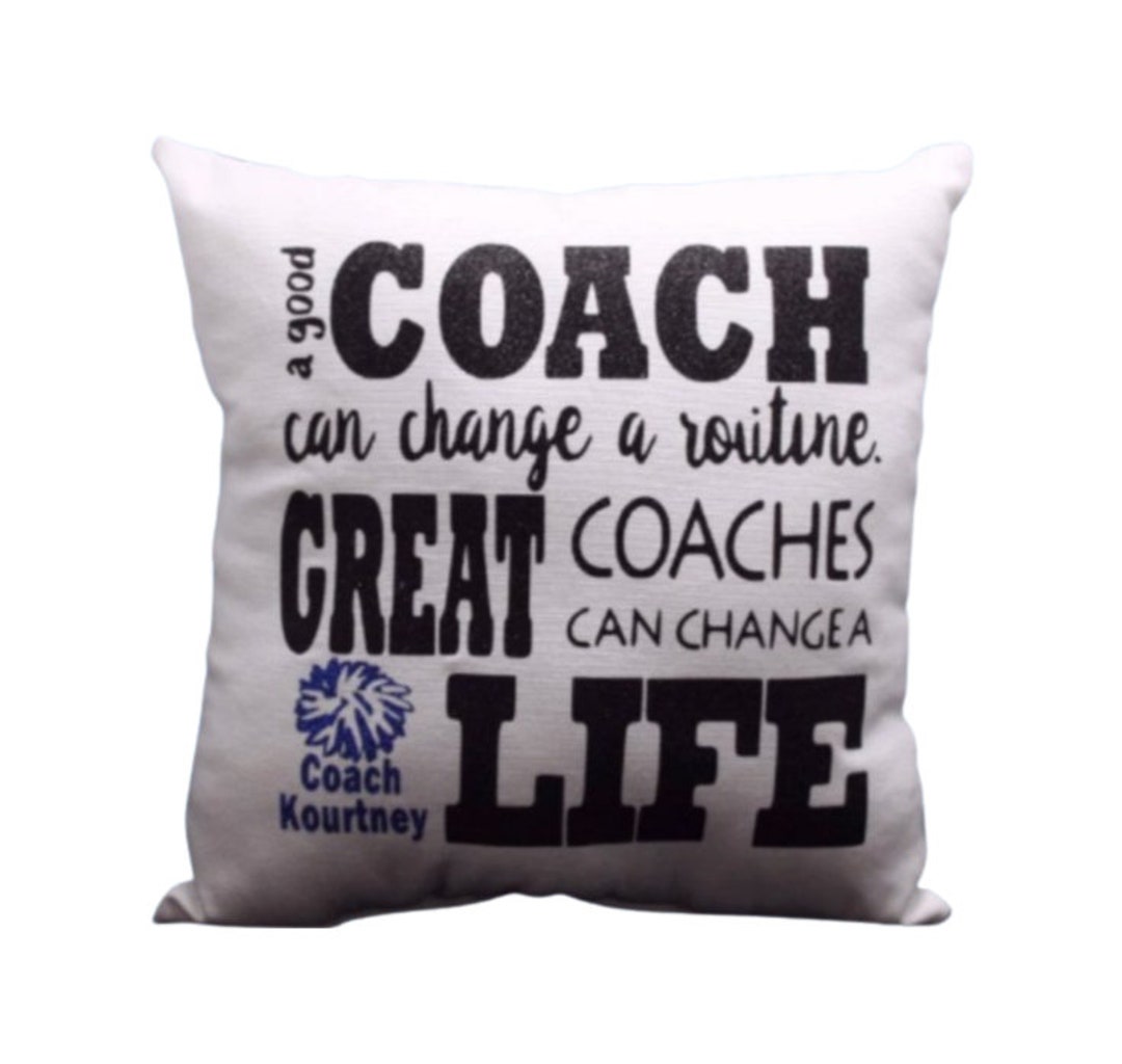 Personalized COACHES GIFT, Custom Printed, Special Coach Appreciation ...