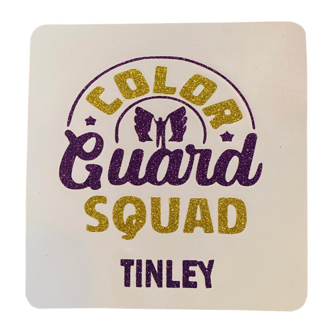 COLOR GUARD Locker Magnet Flag Corp Locker Sign Team Gifts Recognition ...