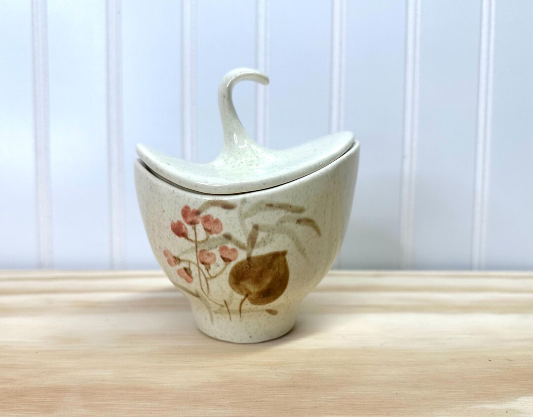 Midcentury Red Wing Random Harvest Covered Sugar Bowl From the 1950s - Etsy