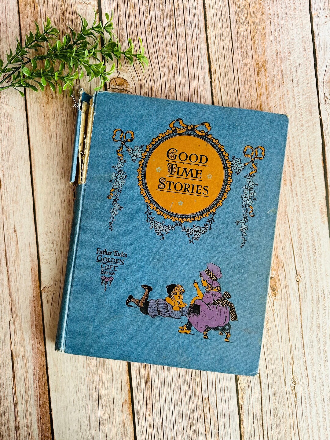 Antique Book - Good Time Stories - Father Tuck's Golden Gift Series ...