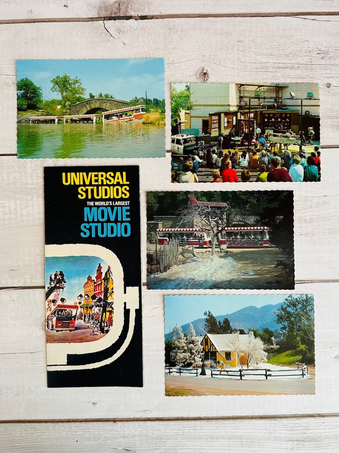Universal Studios - Vintage Postcard Set & Brochure - 1970's ...